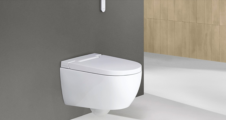 Inodoro bidé suspendido y compacto - DPArquitectura